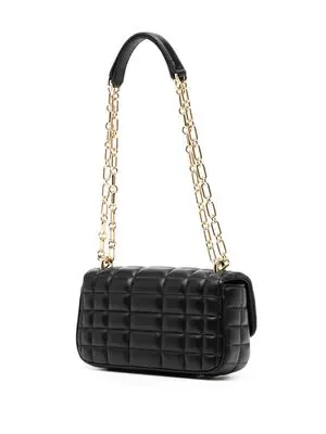Michael Kors Small Tribeca Quilted Shoulder Bag - Black