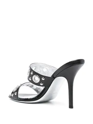 Dsquared2 Gothic 100mm Leather Sandals