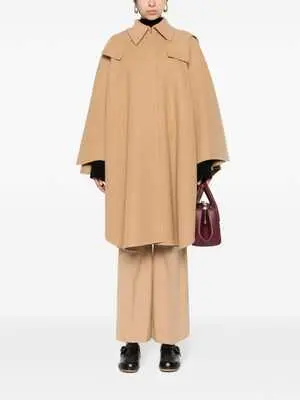 Chloé Wool-cashmere Cape