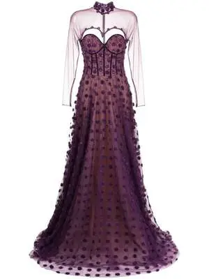 Saiid Kobeisy Sheer Evening Dresses