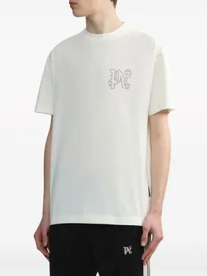 Palm Angels Stud-logo T-shirt - White