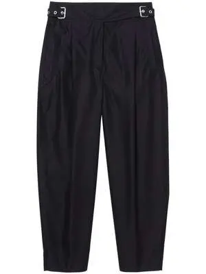 3.1 Phillip Lim Buckled Tapered Trousers - Black
