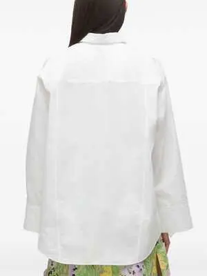 3.1 Phillip Lim Draped-cuff Poplin Shirt