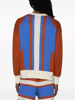 Rhude Logo Intarsia Wool Jumper - Red