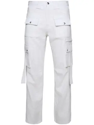 Rhude Amaro Linen Cargo Trousers