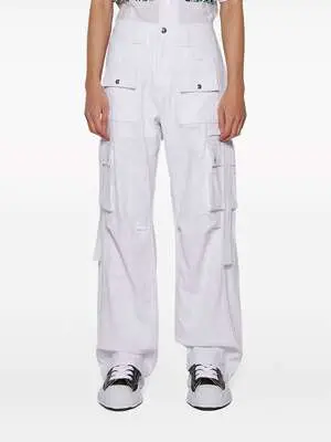 Rhude Amaro Linen Cargo Trousers