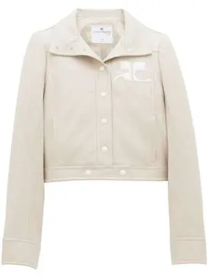 COURREGES Reedition Vinyl Jacket - Neutrals