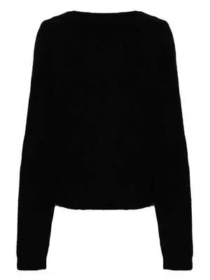 TOUT A COUP Rhinestone-embellished Cardigan