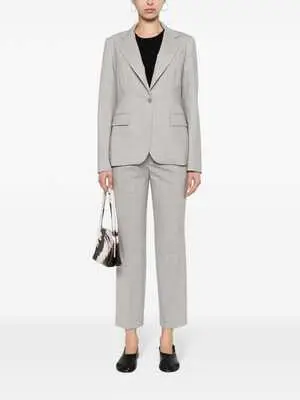 P.a.r.o.s.h Tapered-leg Tailored Trousers - Grey