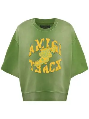 Amiri Crew-neck Short-sleeve Sweatshirt