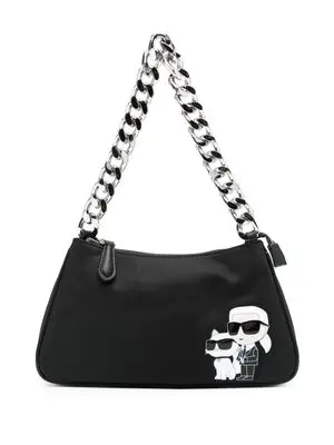 Karl Lagerfeld Trimmed Shoulder Bags