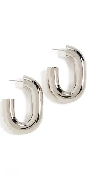 Rabanne Xl Link Hoop Earrings