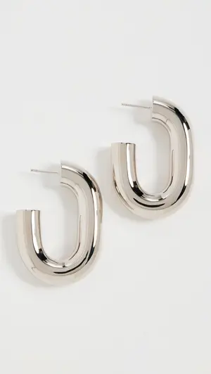 Rabanne Xl Link Hoop Earrings