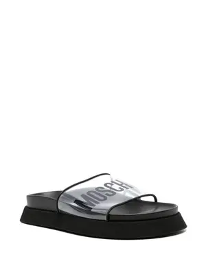 Moschino Logo-print Slides