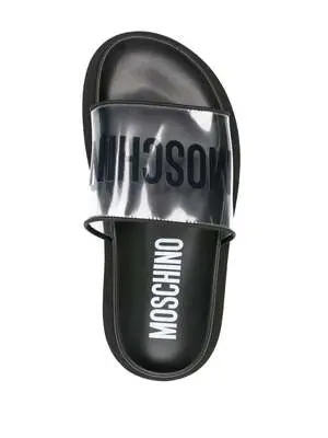 Moschino Logo-print Slides