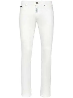 Philipp Plein Low-rise Skinny Jeans - White