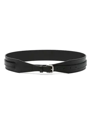 Fabiana Filippi Buckled Leather Belt - Black