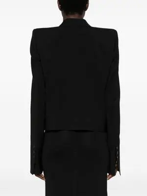 Rick Owens Double-breasted Wool Blazer