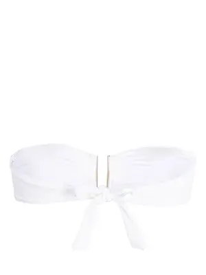 Melissa Odabash Barcelona Bandeau Bikini Top - White