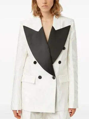 Nina Ricci Zebra-jacquard Blazer