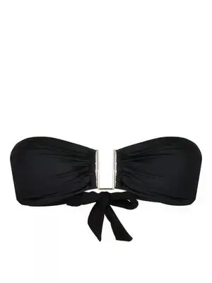 Melissa Odabash Barcelona Bandeau Bikini Top - Black