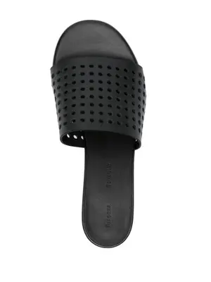 Proenza Schouler Perforated Leather Sandals