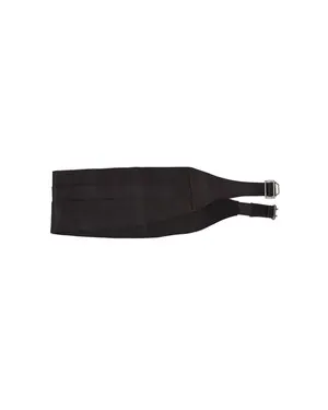 Prada Satin Tuxedo Cummerbund - Black
