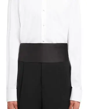 Prada Satin Tuxedo Cummerbund