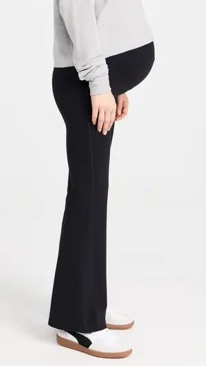 Splits59 Raquel Airweight Maternity Flare Leggings - Black