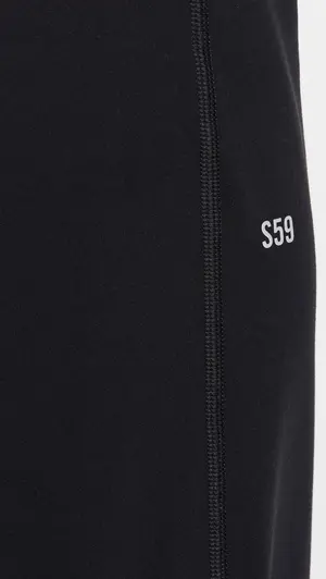 Splits59 Raquel Airweight Maternity Flare Leggings - Black