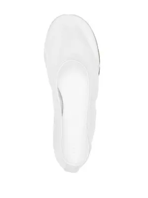 Dear Frances Balla Ballerina Shoes - White