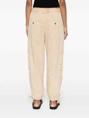 MARANT ETOILE Ivy Cotton Cargo Trousers - Neutrals