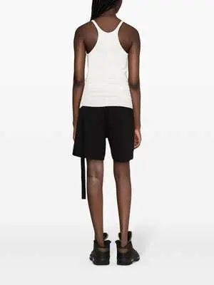 Rick Owens Racerback Cotton Tank Top - White