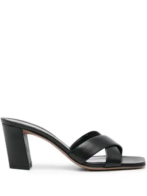 Paris Texas Dafne Sandals - Black