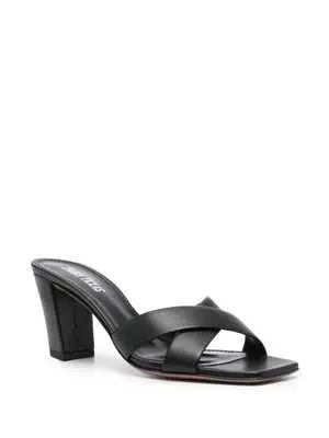 Paris Texas Dafne Sandals - Black