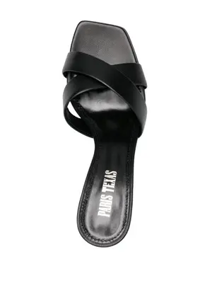 Paris Texas Dafne Sandals - Black