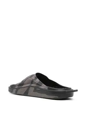 Adidas By Stella McCartney Logo-debossed Slides - Black