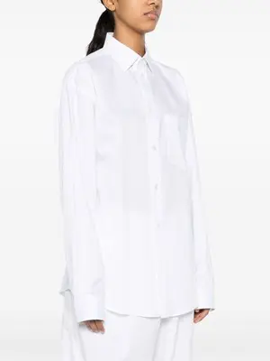 DARKPARK Anne Embroidered-logo Shirt - White