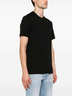 JAMES PERSE Crew-neck Cotton T-shirt - Black