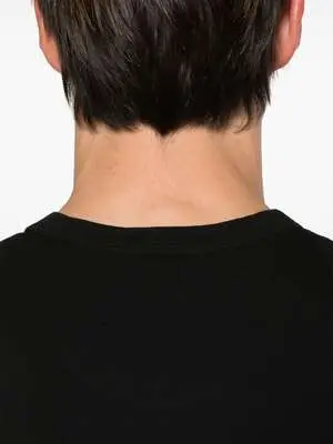 JAMES PERSE Crew-neck Cotton T-shirt - Black