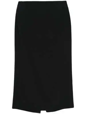 Gabriela Hearst Black Wash Skirts