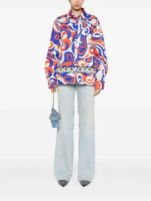 Dsquared2 Cut-out Detail Cotton Shirt