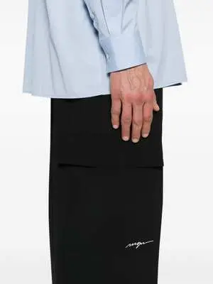 MSGM Drawstring Cargo Trousers
