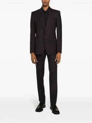 Dolce & Gabbana Striped Single-breasted Blazer