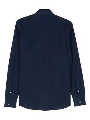 FAY Long-sleeves Chambray Shirt