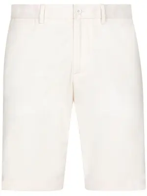 Dolce & Gabbana Stretch Cotton Bermuda Shorts - White