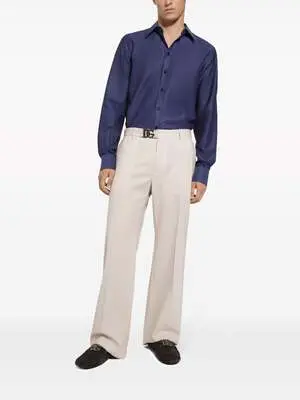 Dolce & Gabbana Long-sleeved Cotton-blend Shirt
