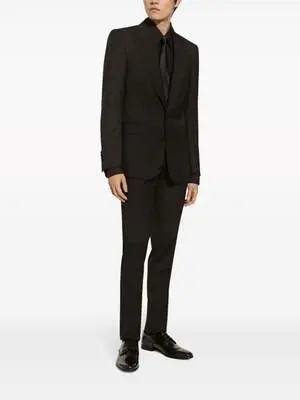 Dolce & Gabbana Rhinestone-embellished Trousers - Black