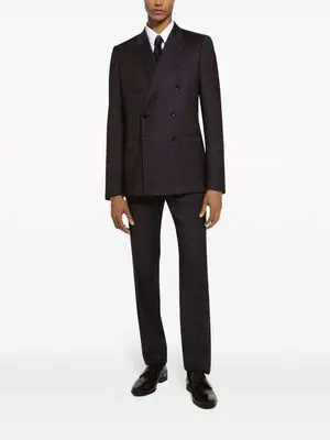 Dolce & Gabbana Striped Double-breasted Two-piece Suit