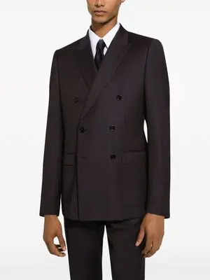 Dolce & Gabbana Striped Double-breasted Two-piece Suit